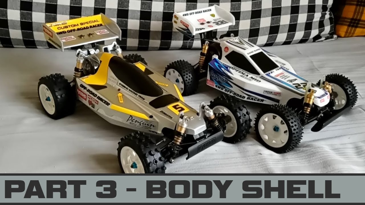Kyosho Optima Mid / Custom Special Restorations - Part 3 - Body Shell ...