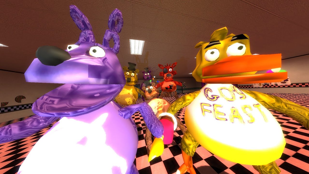 Gmod FNAF | Fred NEXTBOTS!! - YouTube