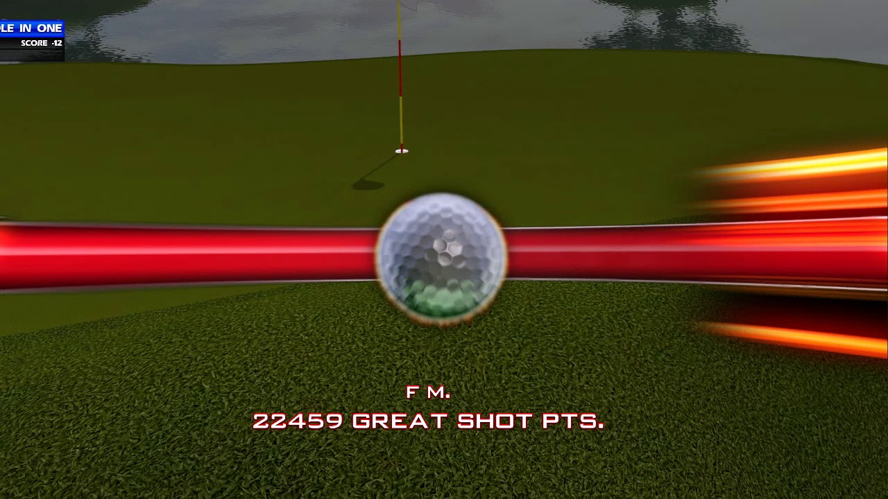 Golden Tee Great Shot on Oakwood Hills! - YouTube