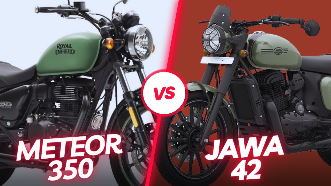 Royal Enfield Meteor 350 VS Jawa 42 || Royal Enfield VS Jawa - YouTube