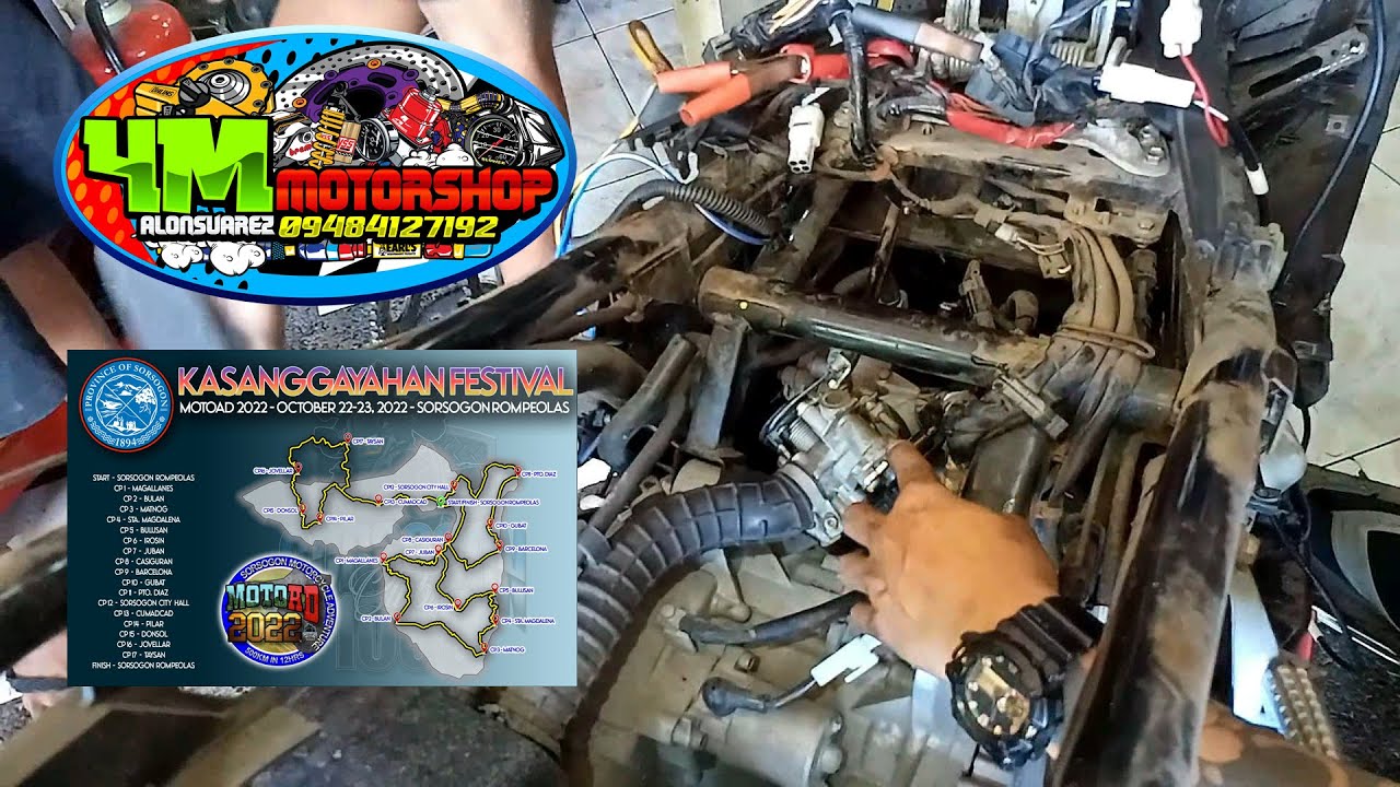 4Mmotorshop | Motoad 2022 Preparation | FI, Throttle Body, Magneto ...