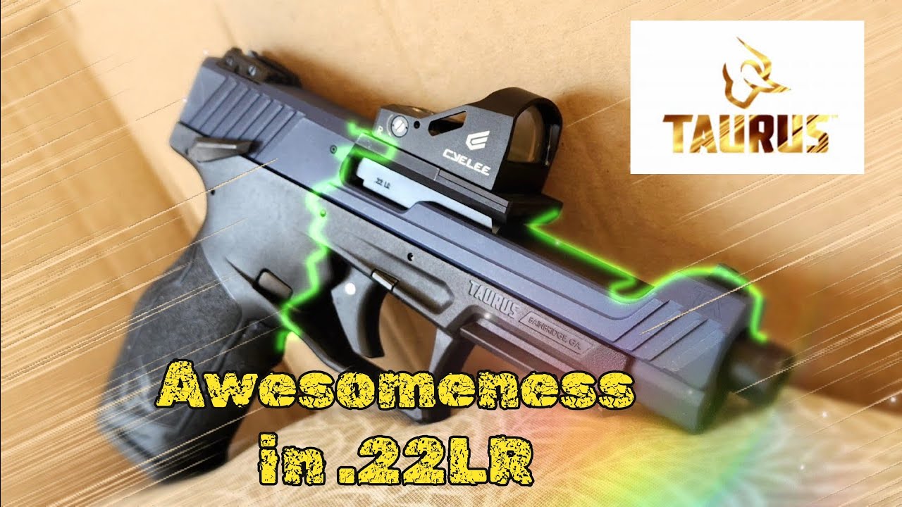 TAURUS TX22 COMPETITION. OVERVIEW AND UNBOXING. CUSTOM COLOR SLIDE ...