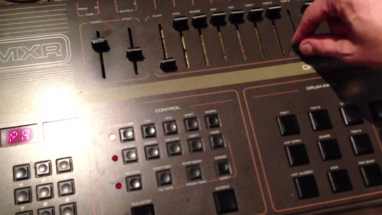 MXR 185 Drum Machine - YouTube