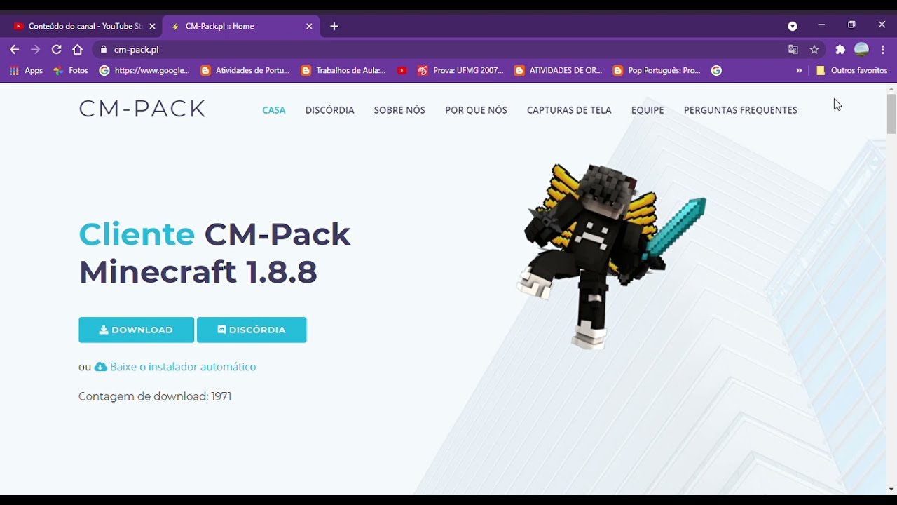 como baixar o CM-Pack? (+300 fps) - YouTube