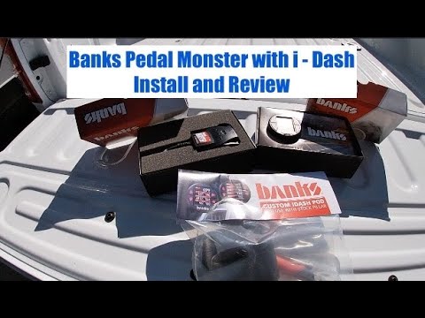 Banks Pedal Monster with i -Dash install and Review 2023 Ram 3500 ...