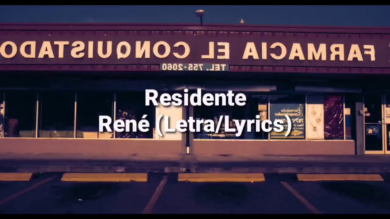 Residente - Rene (Letra/Links) - YouTube