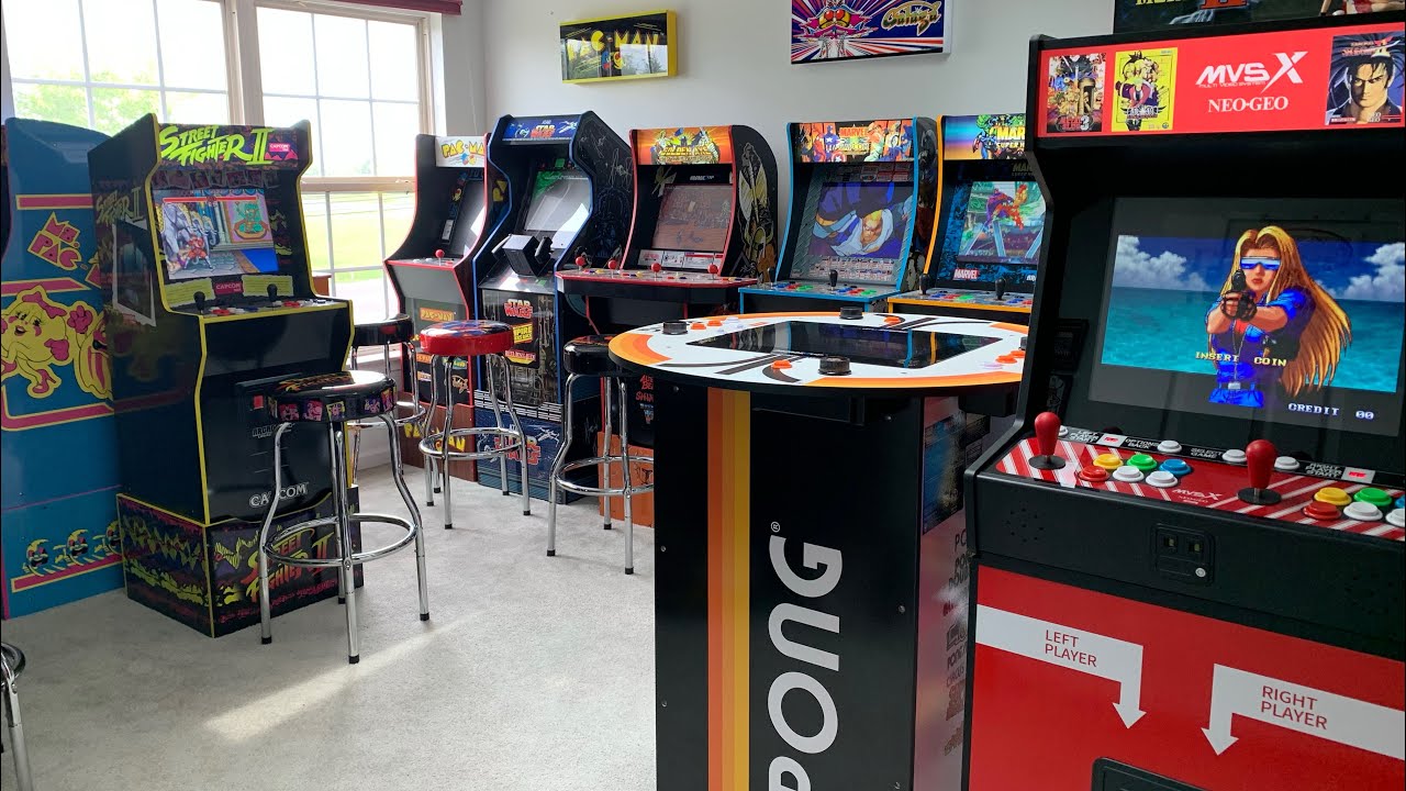 ARCADE1UP TOUR MAY 2021 The 3rd Floor Arcade - YouTube