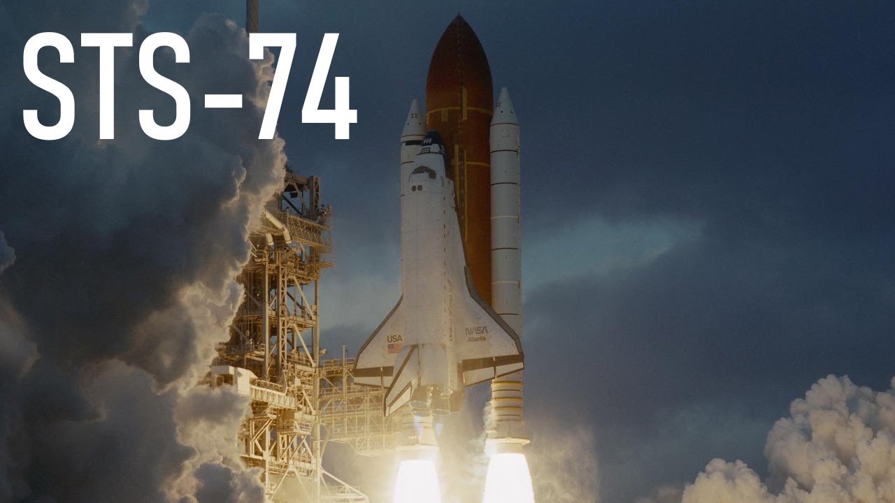 STS-74 | Space Shuttle Atlantis Launches from Complex 39A - YouTube