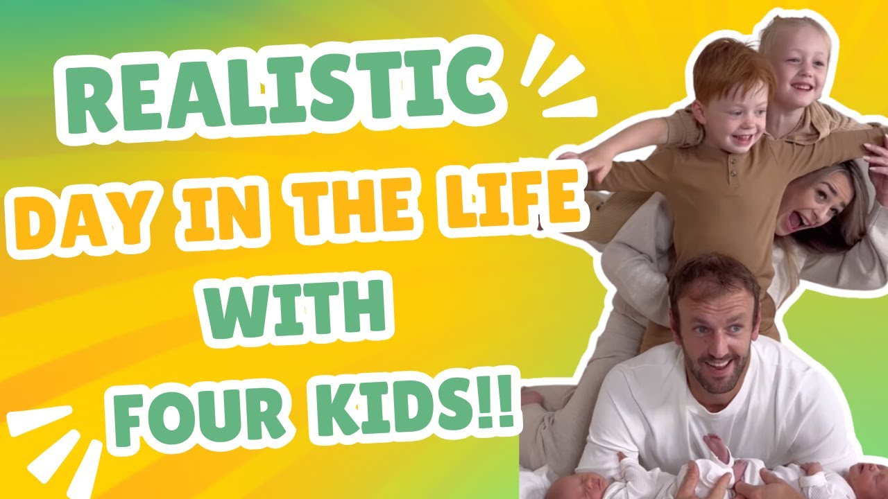 A*very realistic* day in the life with 4 kids!!!🤪 - YouTube