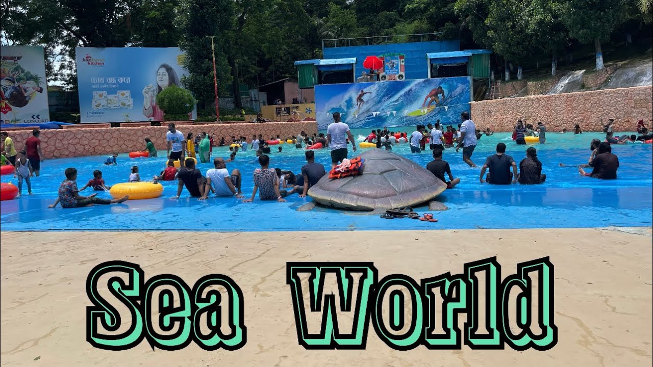 Best Water Park | Sea World | Big wave pool| Foy's Lake #seaworld # ...