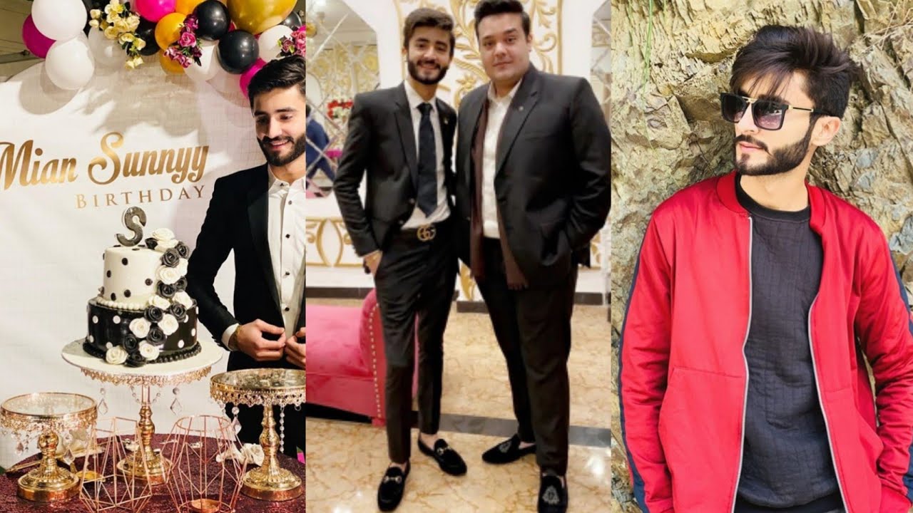 Mian sunny Birthday celebration and most decent charming videos of ...