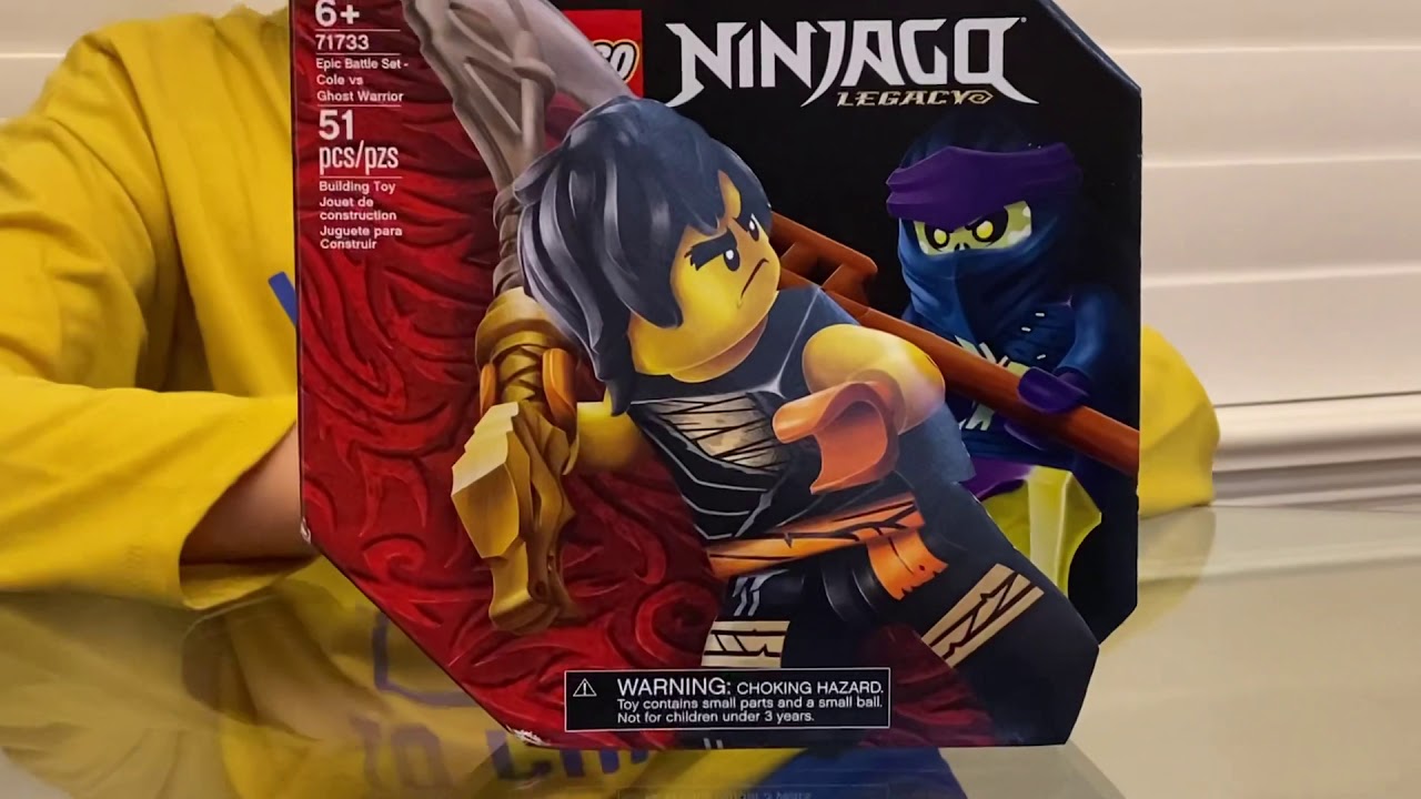 Lego Ninjago 2021 Cole vs. Ghost Warrior: Epic Battle Set Review - YouTube