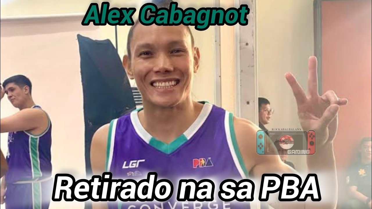Alex Cabagnot nagretiro nasa PBA #pbaupdates #pbacommissionerscup - YouTube