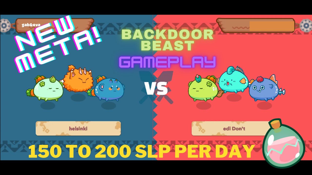 AXIE INFINITY | NEW META! BEAST PLANT DUSK - ARENA STRATEGY | BACKDOOR ...