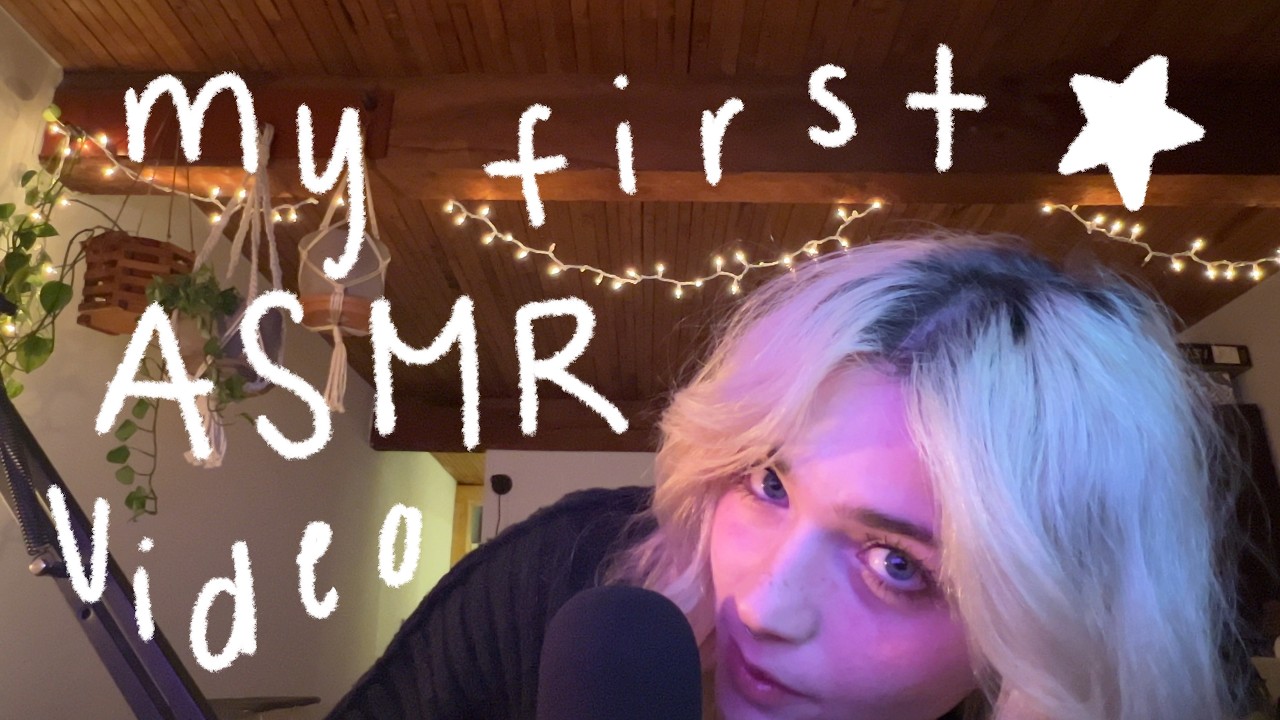 Trying ASMR for the first time - YouTube
