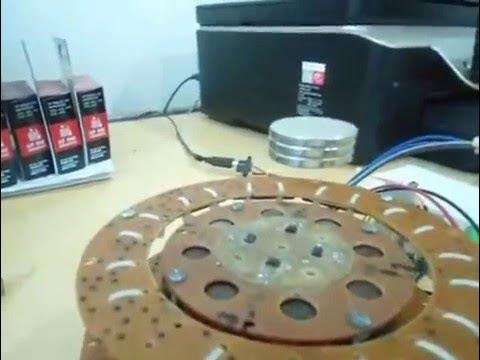Repulsive electromagnetic levitation using Arduino Uno rev 01 - YouTube