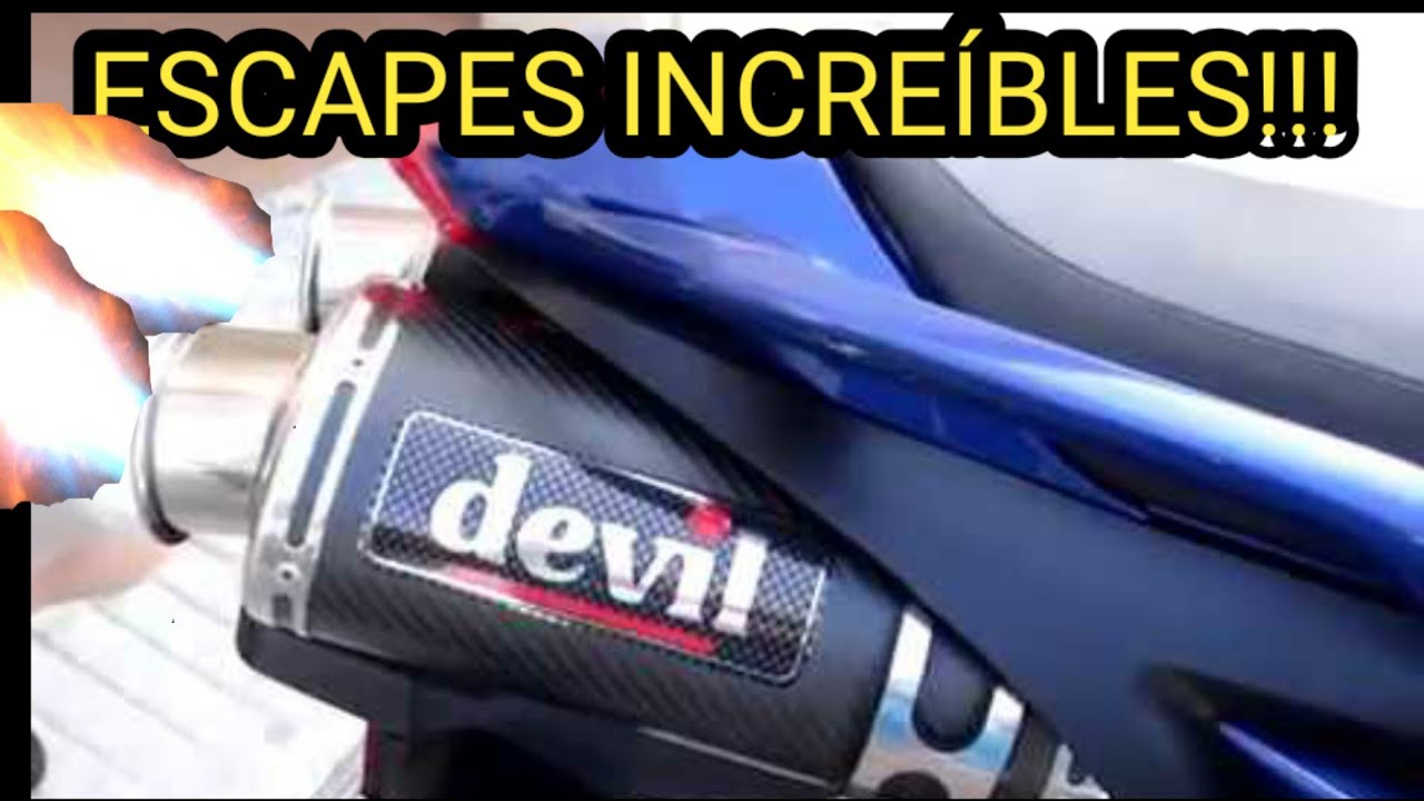 DEVIL MAGNUM CARBONO FZ6 CON DB KILLER - YouTube