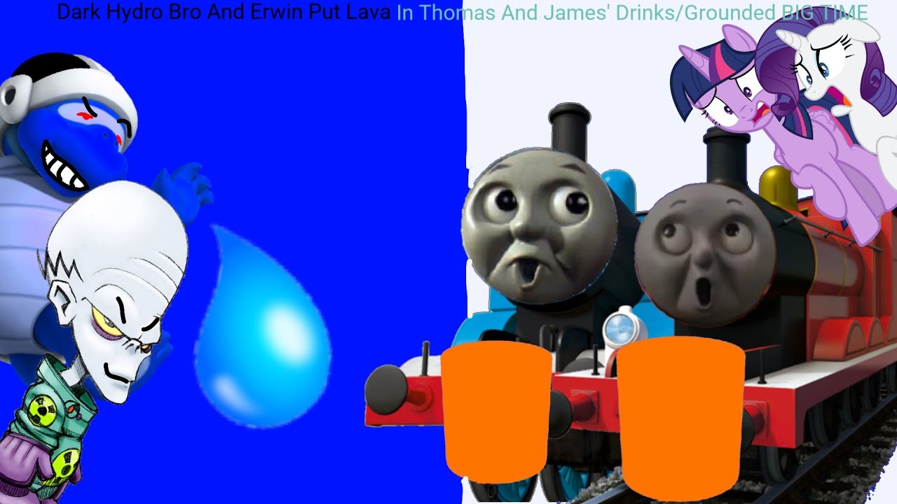 Dark Hydro Bro And Erwin Put Lava In Thomas and James' Drinks/Grounded ...