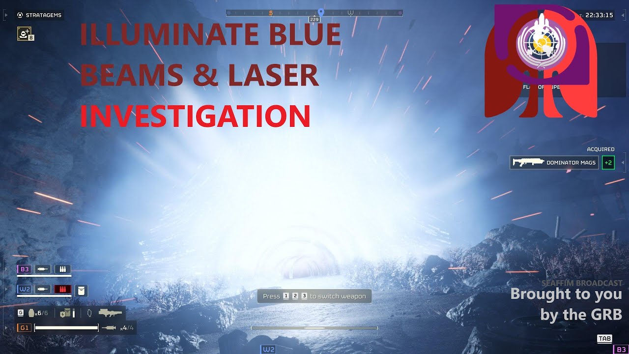 SEAF Frontline INVESTIGATION into: ILLUMINATE BLUE BEAMS & LASERS ...