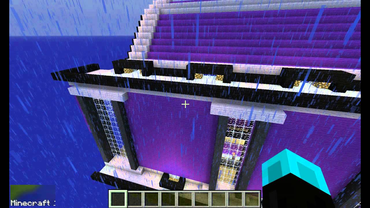 Saints Row Mansion In Minecraft - YouTube