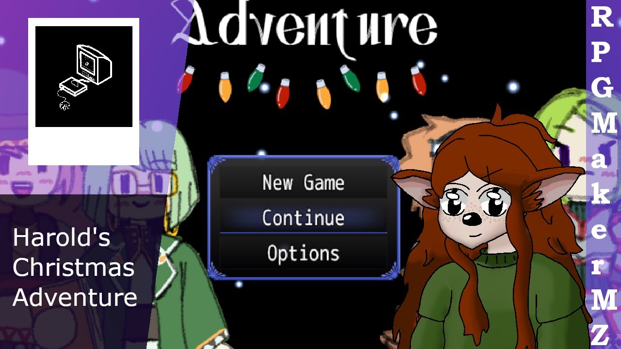 RPG Maker Holiday Game: Harold's Christmas Adventure - YouTube