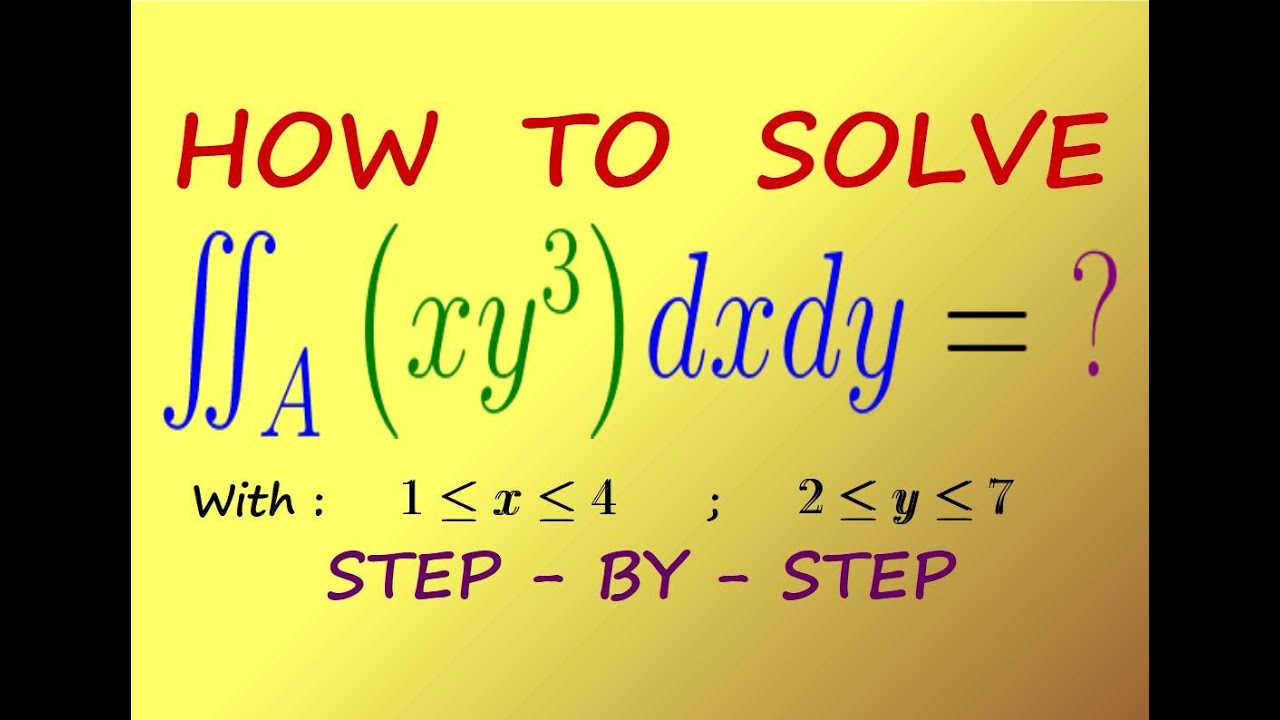 [ MATH OLYMPIAD - INTEGRAL ] HOW TO SOLVE this DOUBLE INTEGRAL with "A ...