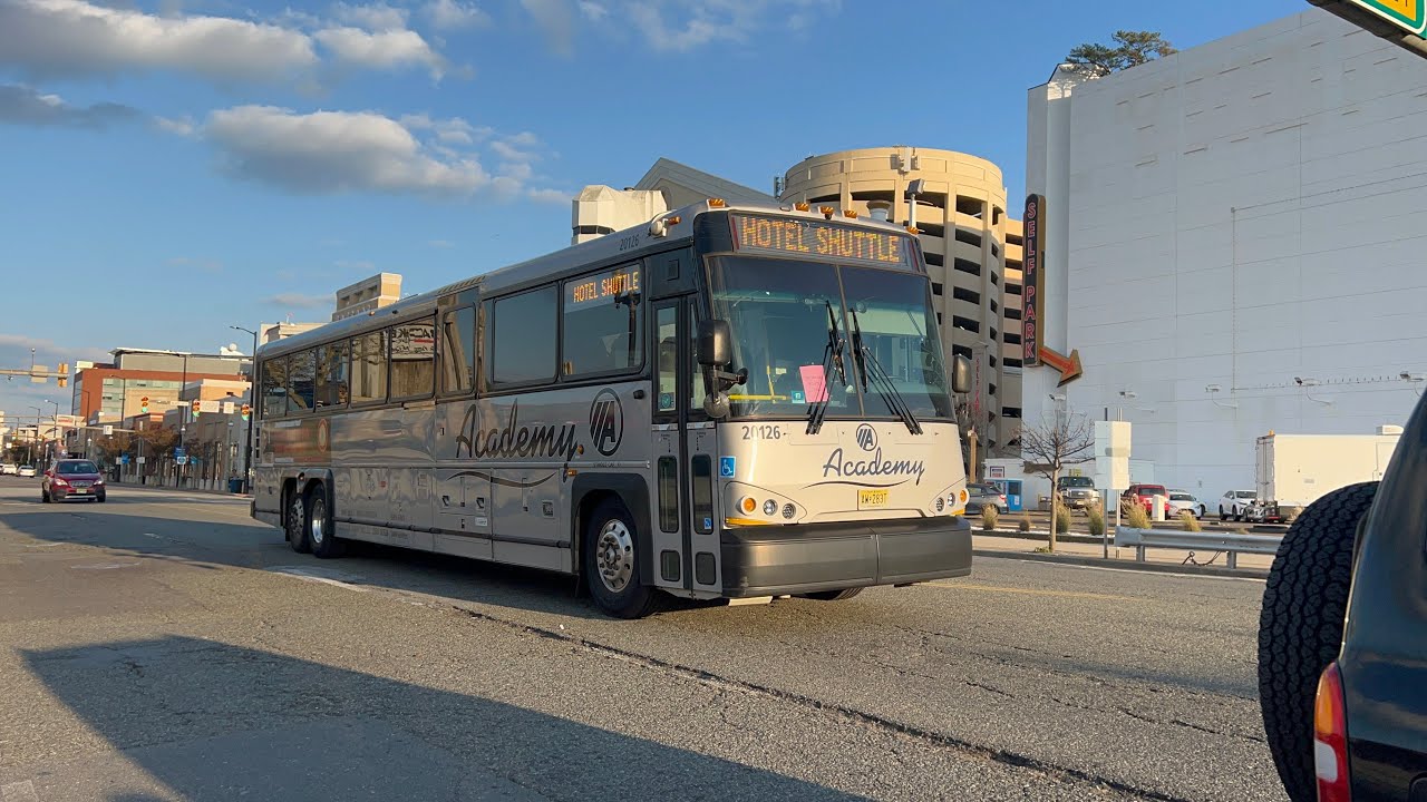 Academy Bus 2020 MCI D4500CT Commuter Coach 20126 on the Tropicana ...