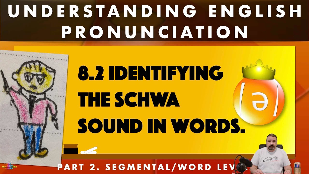 Identifying the Schwa Sound in Words / The Schwa sound lesson 3 - YouTube