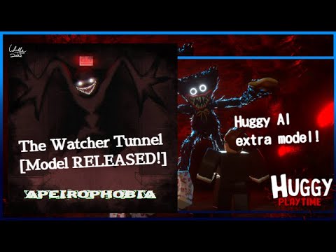How to make The Watcher Tunnel Smiler (Apeirophobia) & Huggy entity ...