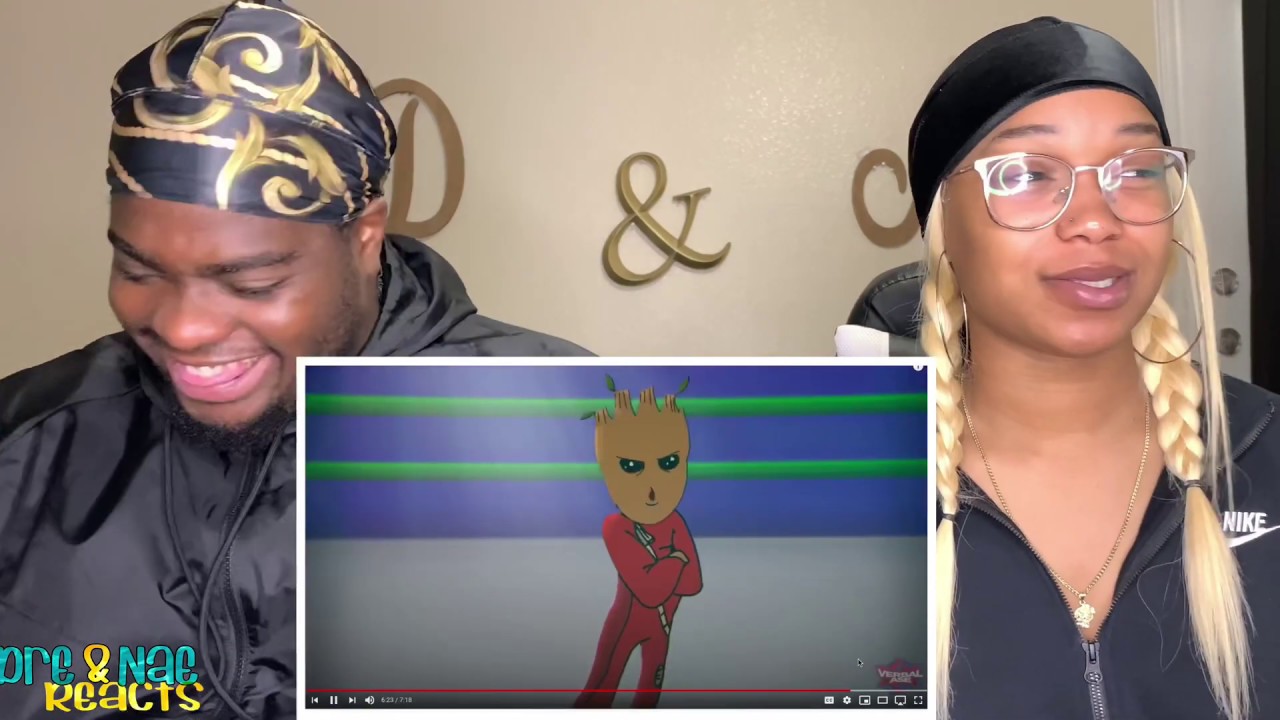 CARTOON BEATBOX BATTLES PENNYWISE VS GROOT REACTION - YouTube