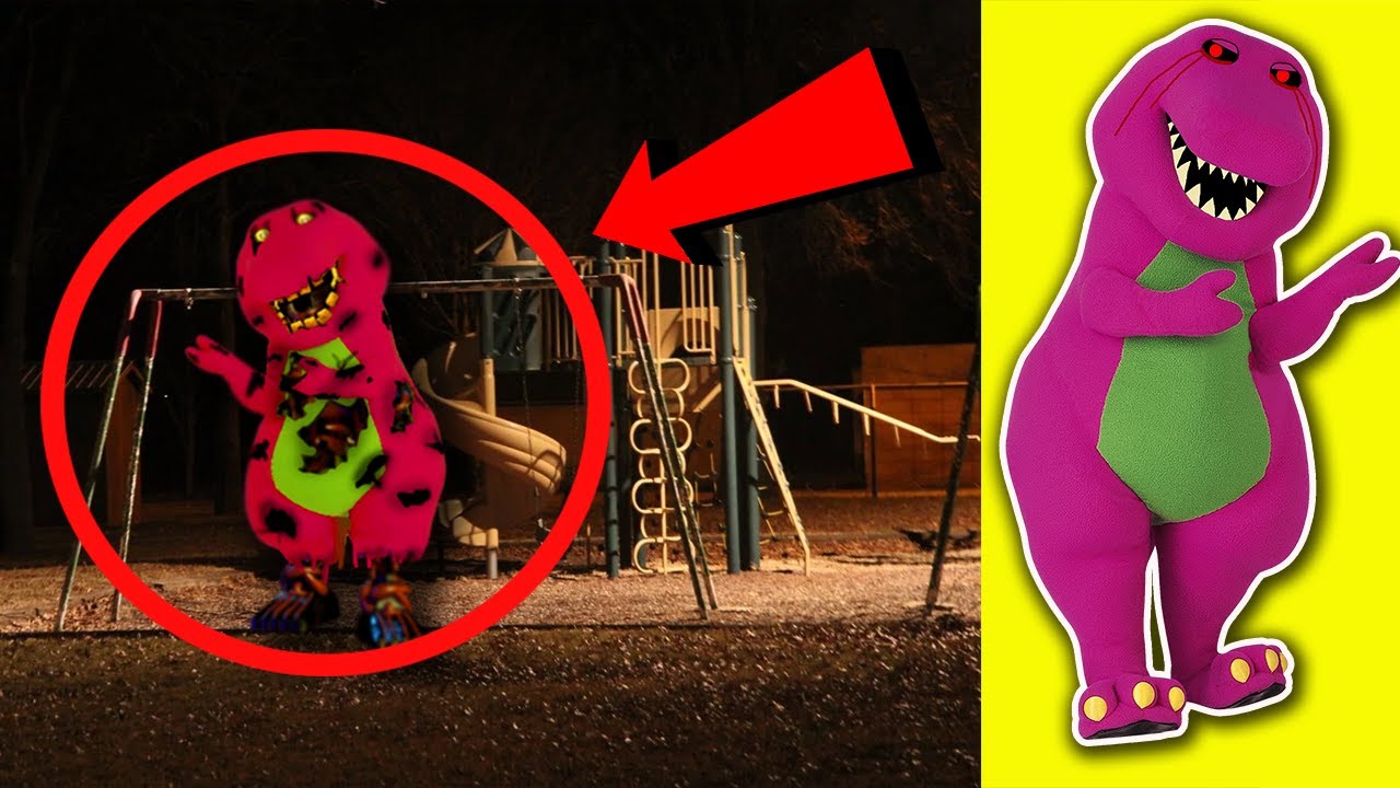 5 BARNEY EXE captados EN CAMARA en la VIDA REAL - YouTube
