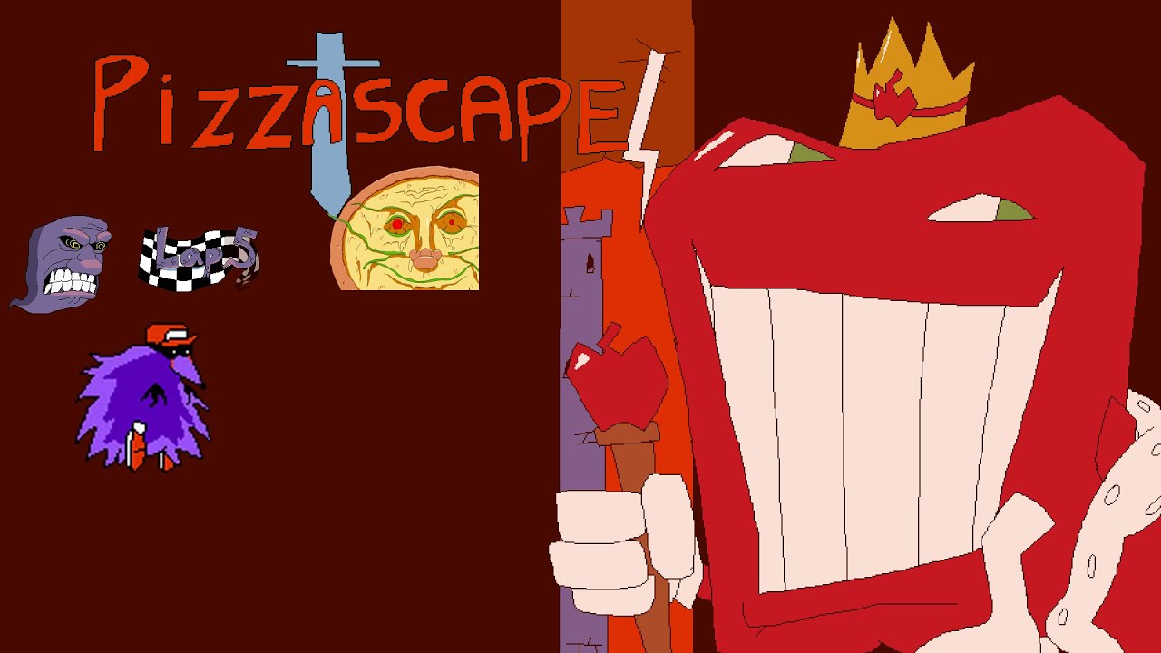 First (Round 2) Pepperman Pizzascape lap 5 P rank - YouTube