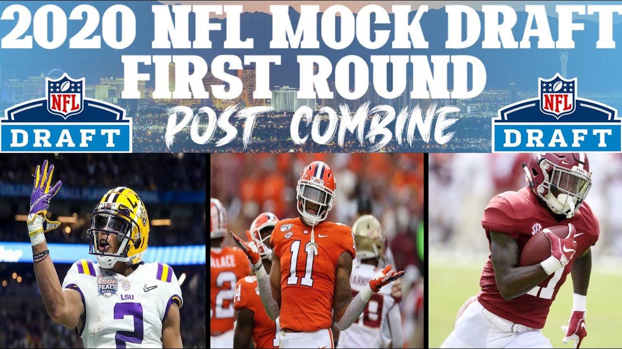 First Round 2020 NFL Mock Draft | Post-Combine - YouTube