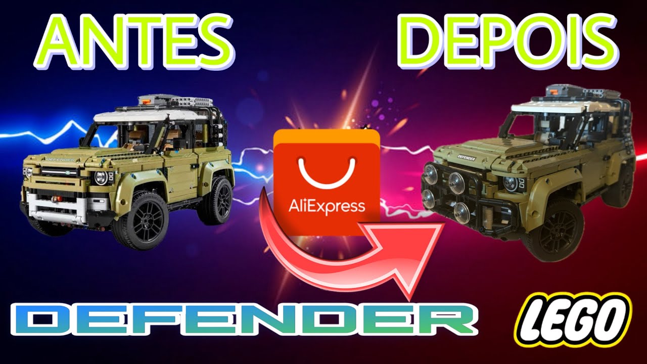 Upgrades Land Rover Defender de Lego #building #automobile #legotechnic ...