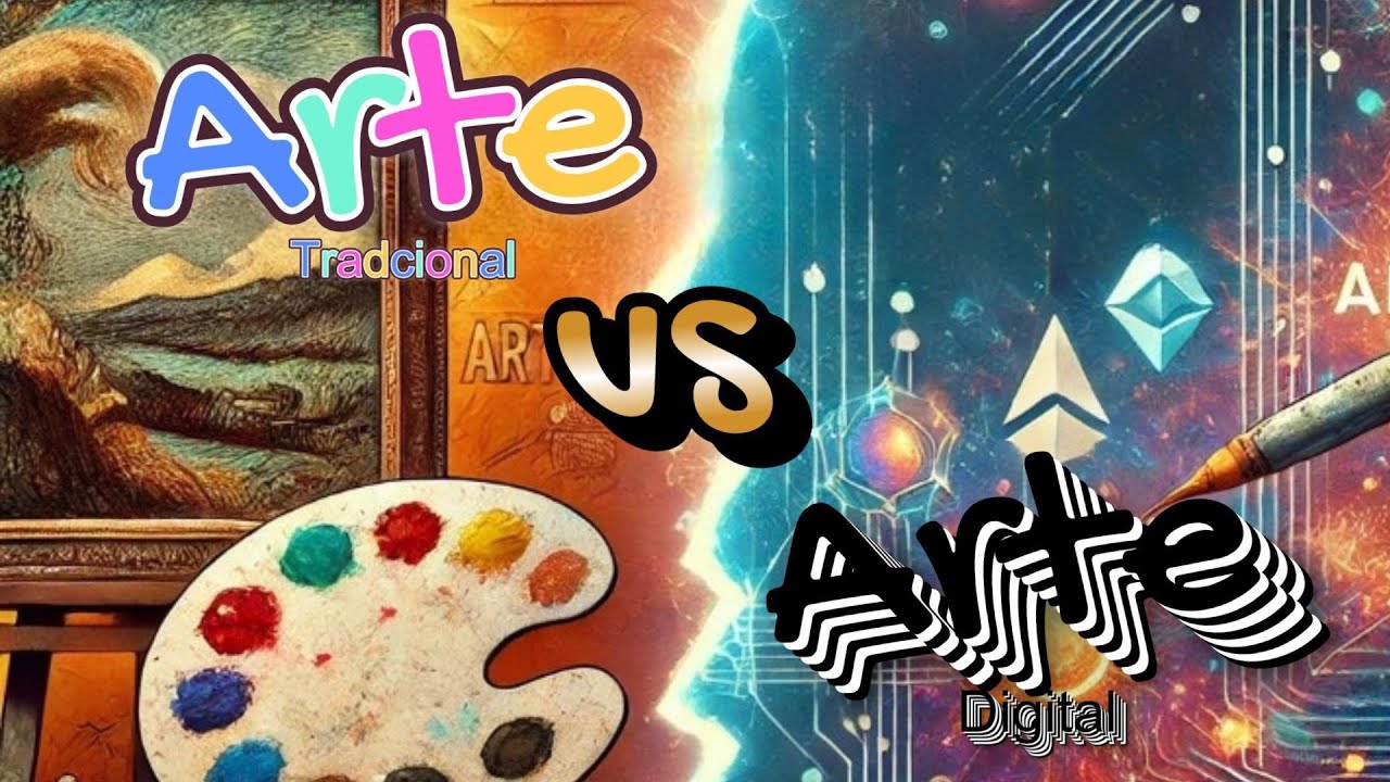 ¿Arte tradicional contra Arte digital? - YouTube