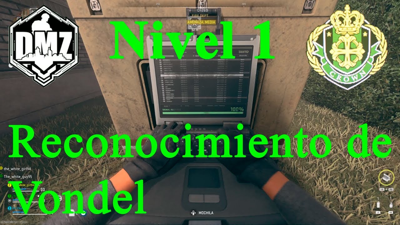 DMZ | Crown | Nivel 1 | T04 | Reconocimiento de Vondel - YouTube