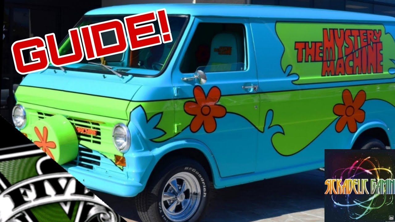 GTA 5 - Mystery Machine Guide (Scooby-Doo) - YouTube