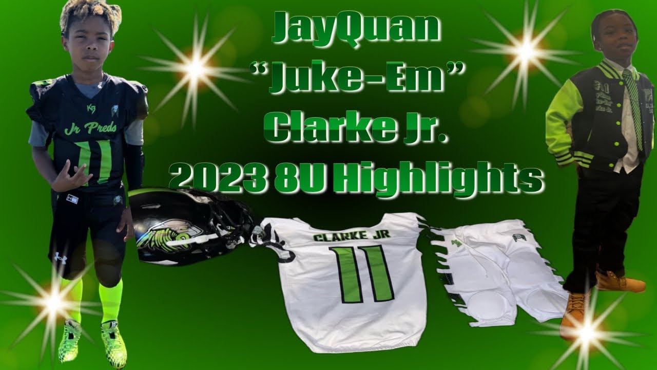 JayQuan “Juke-Em” Clark Jr 2023 8U Highlights - YouTube