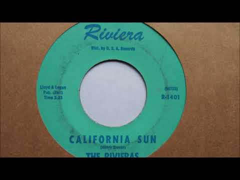 The Rivieras – California Sun / Played On (1963, Vinyl) - Discogs