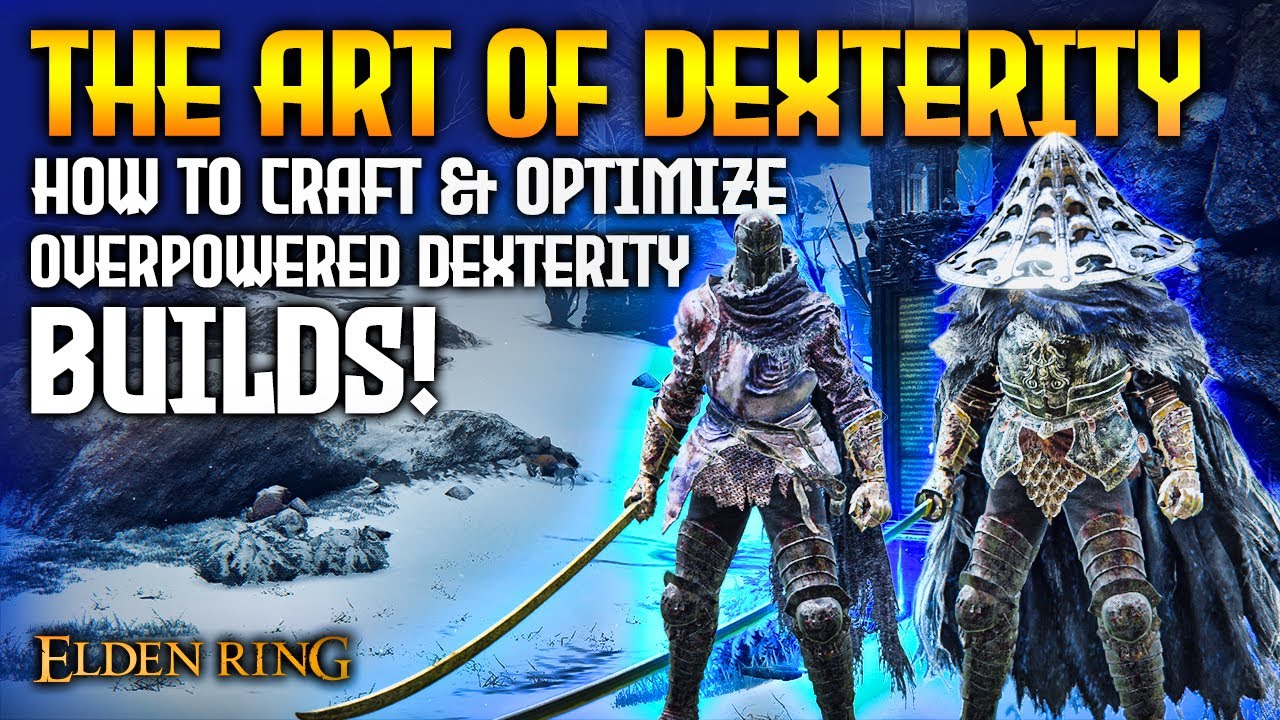 ELDEN RING: How to Craft an Overpowered Dexterity Build 1.10! - YouTube