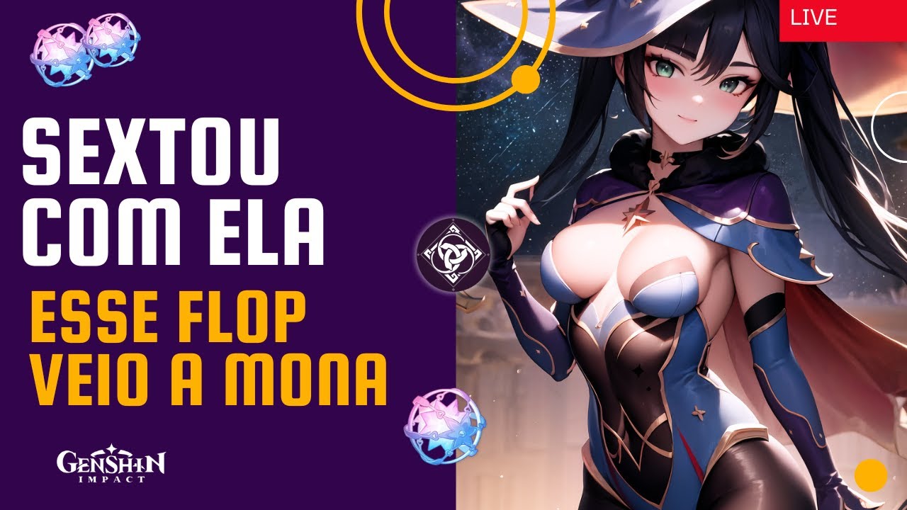 Genshin Impact - O Corre-Corre Nesse Mundo ÉPICO | SORTE VEIO COM ELA MONA s3 - YouTube