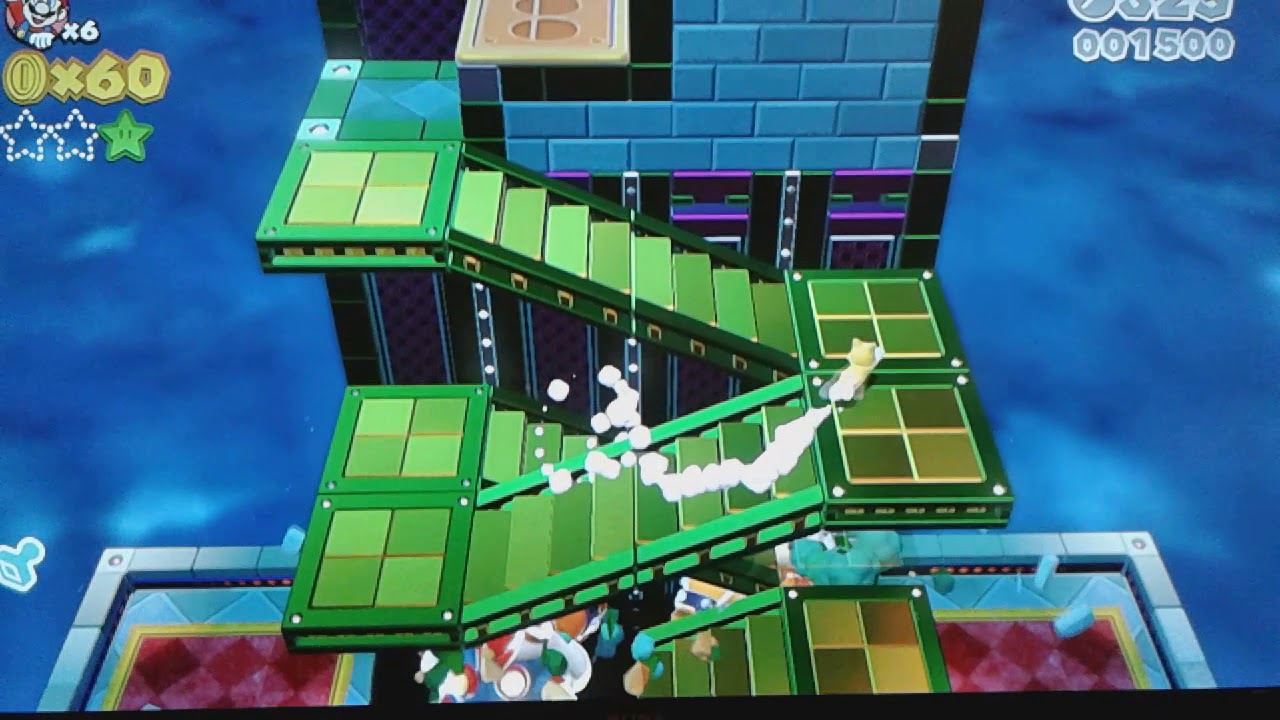 Cat Mario Vs Meowser! Super Mario 3D World final boss and ending - YouTube