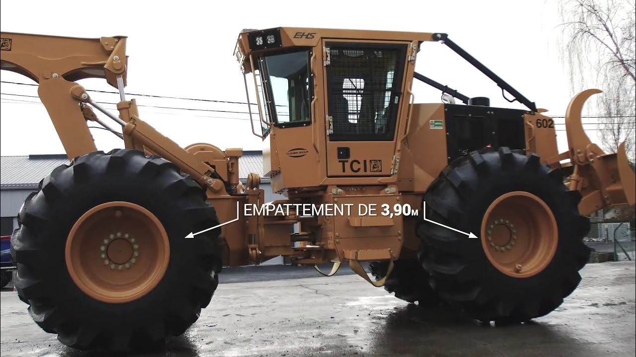 TCI 602 GRAPPLE SKIDDER !!! - YouTube