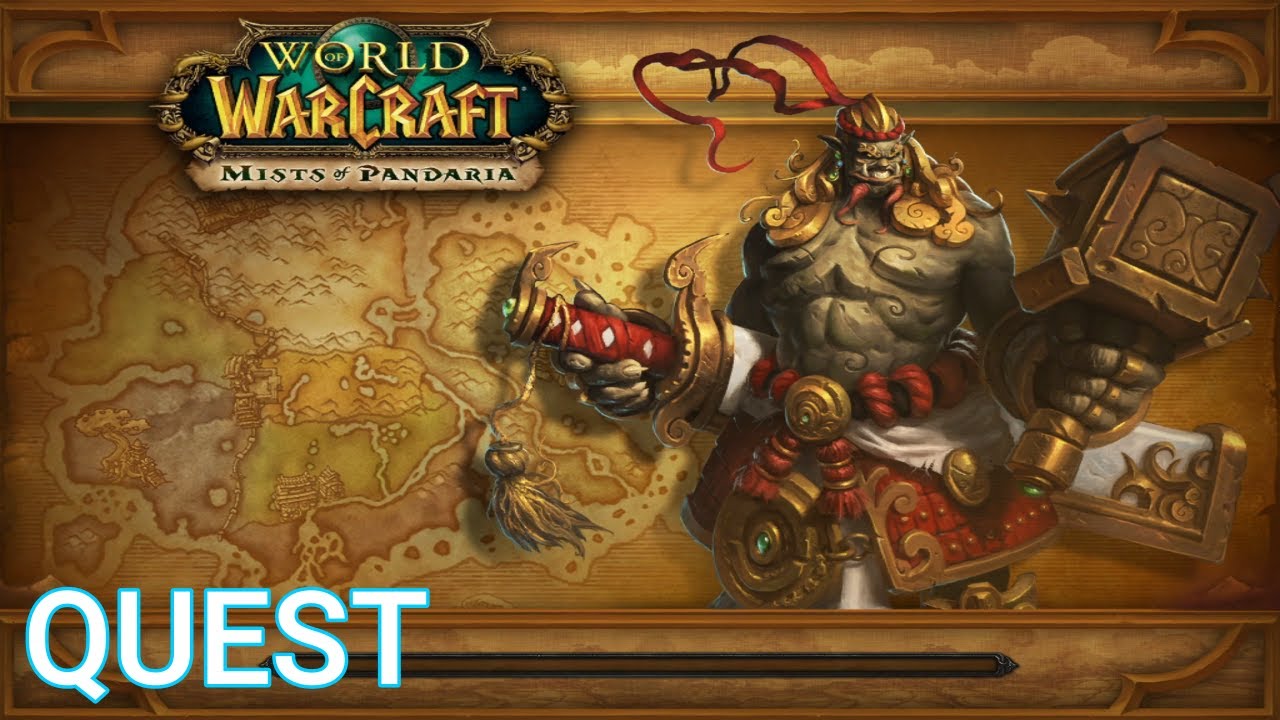 Mushan Mastery. Alliance/Horde WoW Quest. Pandaria. Valley Of The Four ...