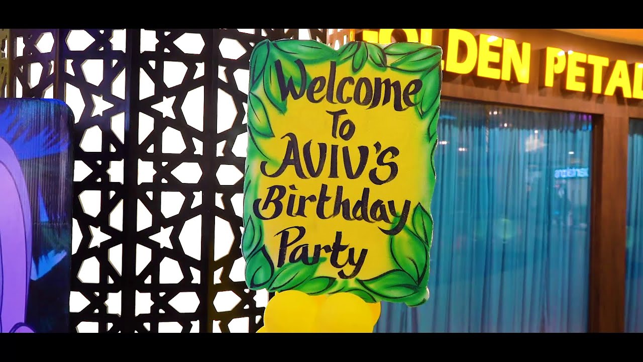 1 birthaday aviv 2022 video Edit by ajay chari - YouTube