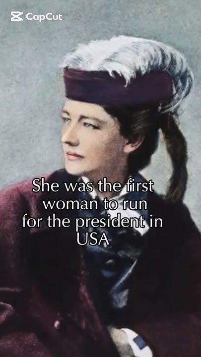 Victoria Woodhull #history #art #womeninhistory - YouTube