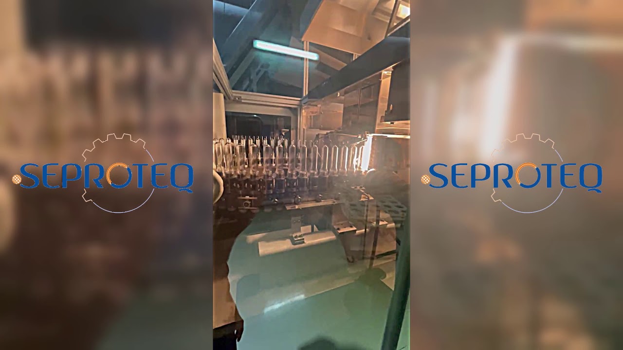 Sidel SBO 10 Universal HR in production - YouTube