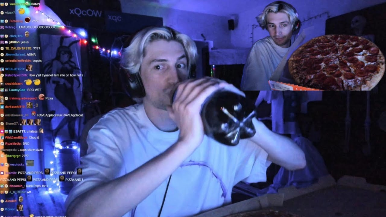 Top streamer on Twitch showing his diet - YouTube