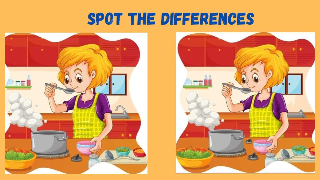 Spot the Difference, "Unbelievable! " Brain Teasers Ahead! Test Your IQ ...