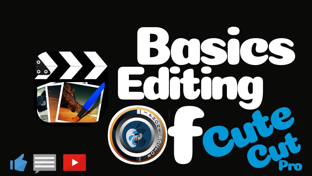 How to edit videos on cute cut pro in iphone Tamil - YouTube